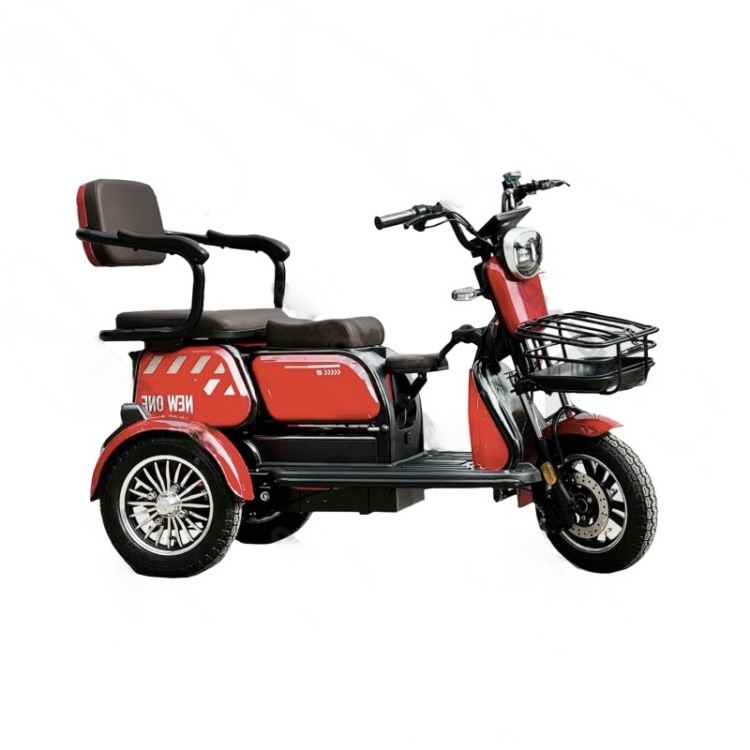 Tricicletă electrică cu trei roti (New One 1000W Red) – MotoVitalex